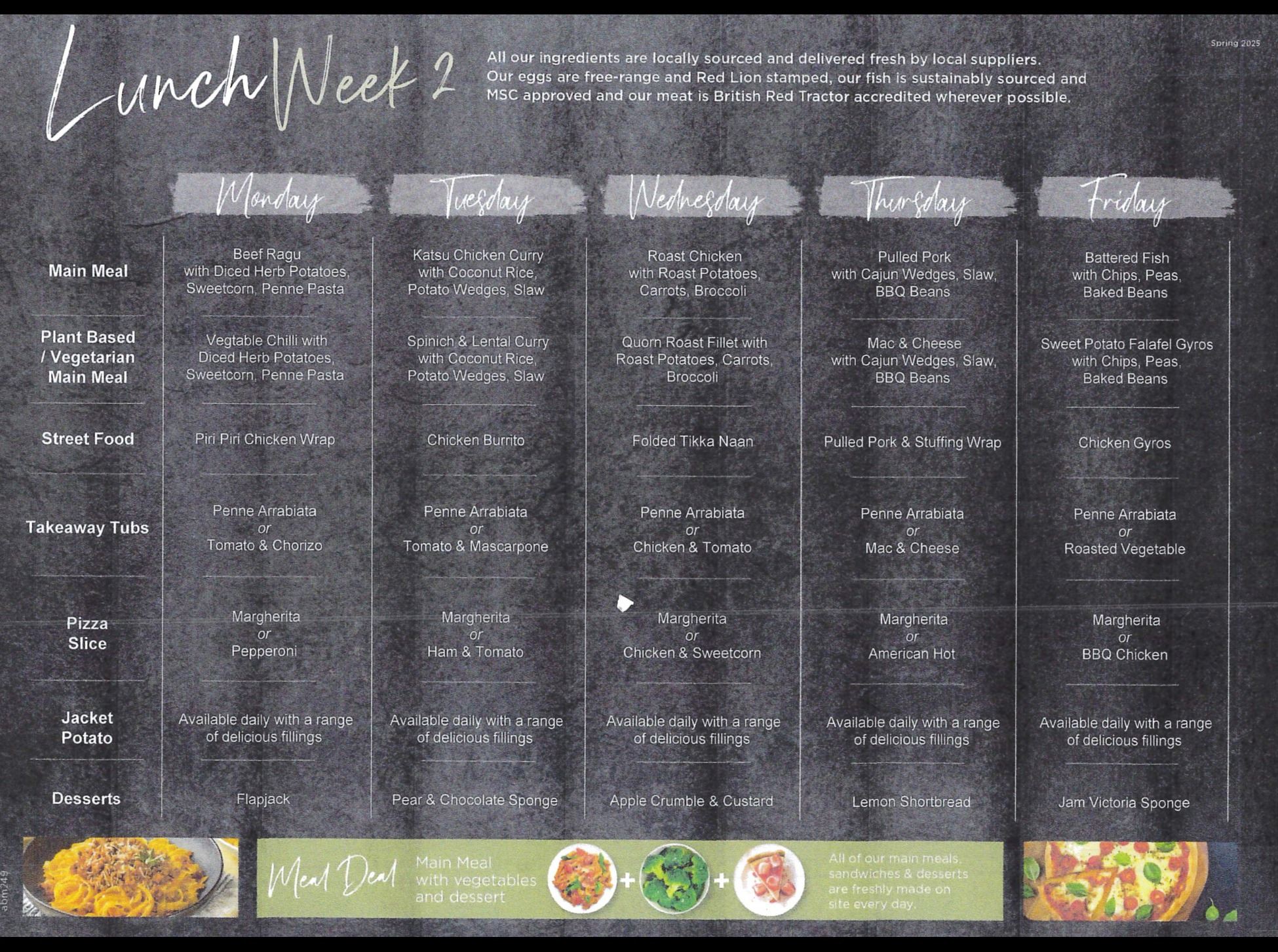Lunch Menus